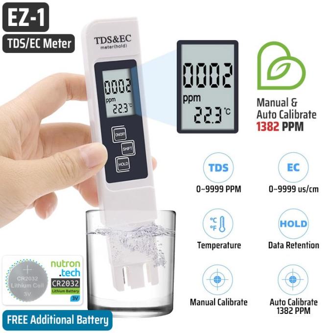 Jual Alat Ukur Hidroponik - TDS & EC meter LIMITED EDITION | Shopee ...