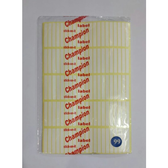 Jual label stiker no 99... | Shopee Indonesia