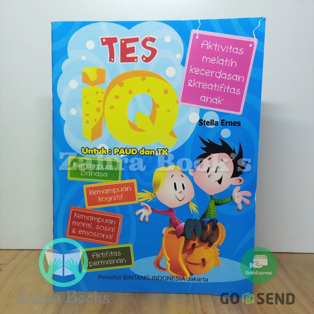 Jual Buku TES IQ Anak, Melatih Kecerdasan dan Kreatifitas Anak | Shopee ... Jual Buku TES IQ Anak, Melatih Kecerdasan dan Kreatifitas Anak | Shopee ...