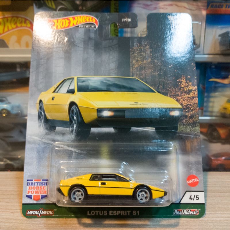 Jual HOT WHEELS LOTUS ESPRIT S1 - BRITISH HORSE POWER - PREMIUM ...