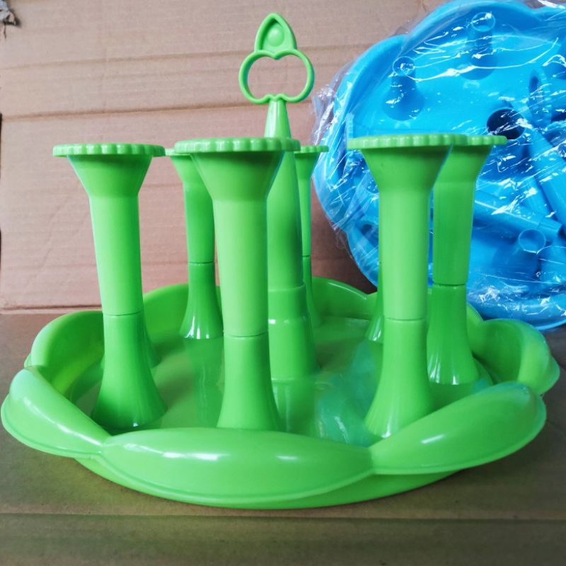 Jual TEMPAT GELAS BERDIRI 6/8 RAK GELAS Organizer Stand Glass | Shopee Indonesia