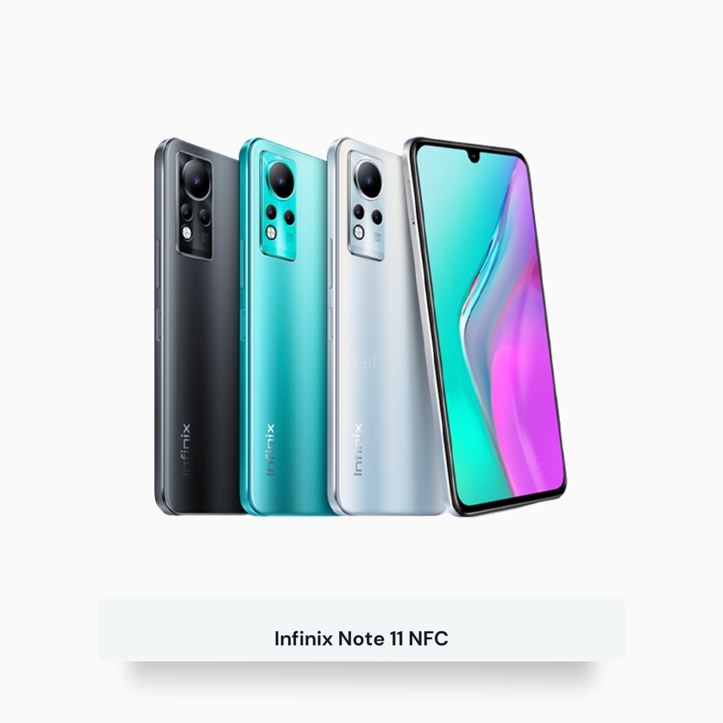 Jual Infinix Note 11 NFC 6/128GB - NEW - Resmi | Shopee Indonesia