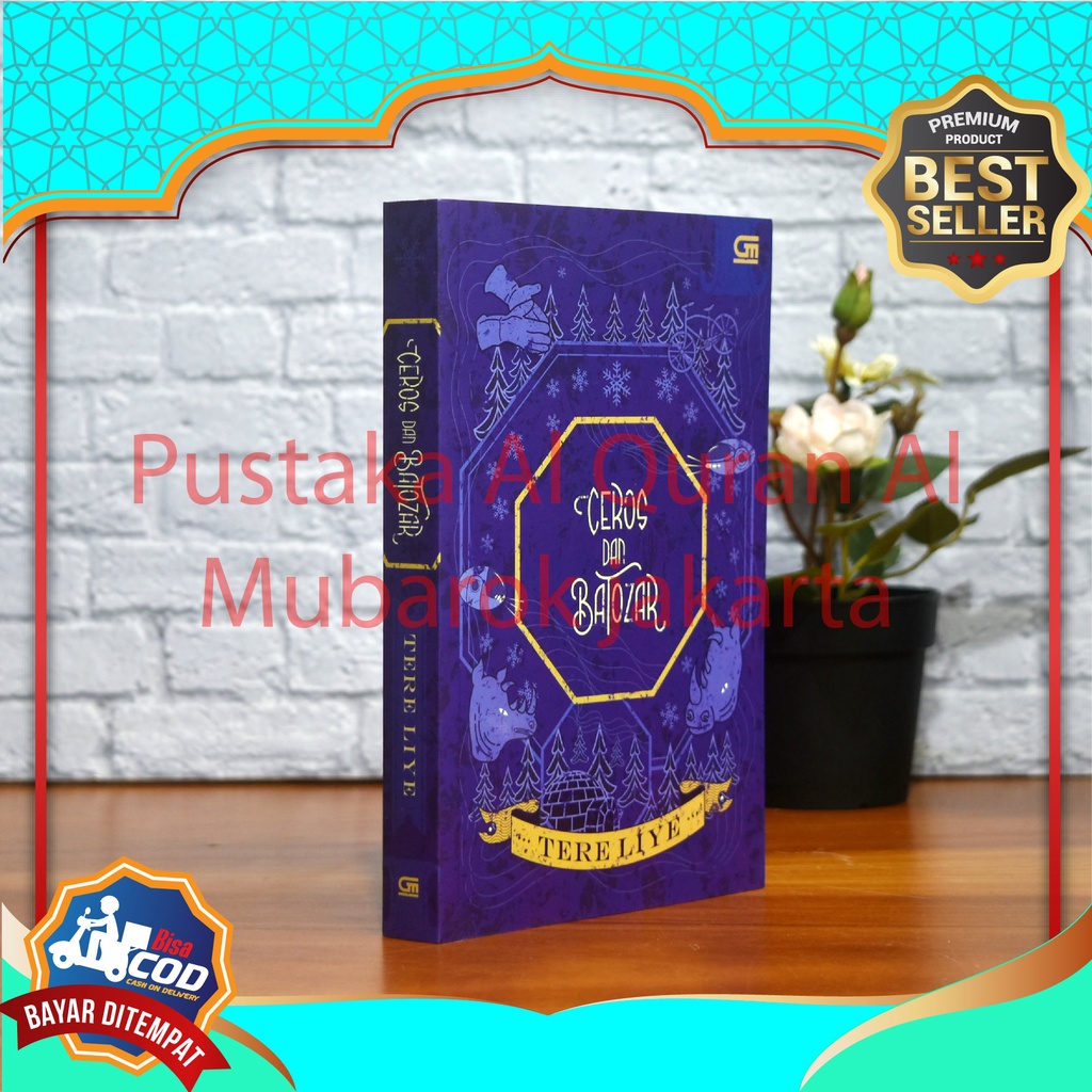 Jual Original, Buku Novel Ceros dan Batozar ( New Cover ) Orignal oleh ...