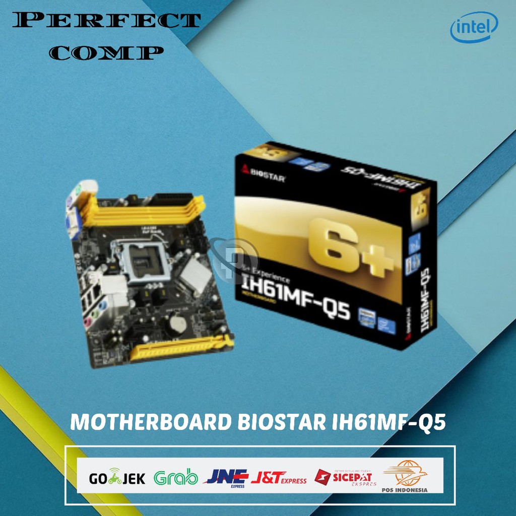 Jual MOTHERBOARD / MAINBOARD BIOSTAR H61 | Shopee Indonesia