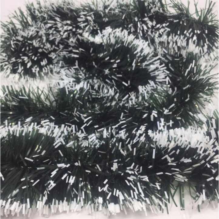 Jual Hiasan Slinger Hijau Salju 9cm - Hiasan rumbai rumbai Natal ...