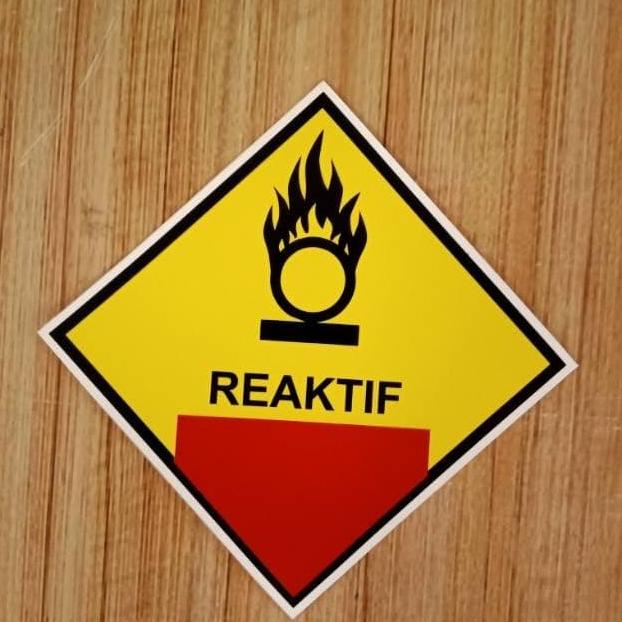 Jual PLAT / AKRILIK REAKTIF UK 20X20CM SIGN RAMBU LIMBAH B3 | Shopee ...