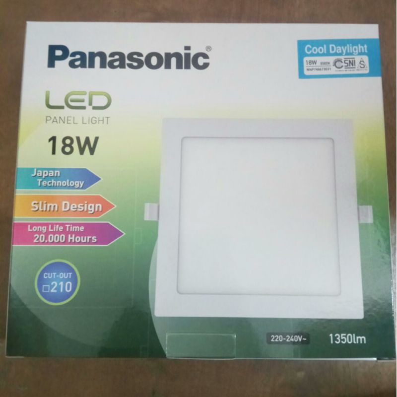 Jual Downlight / LED Panel Slim 18 Watt INBOW (KOTAK) | Shopee Indonesia