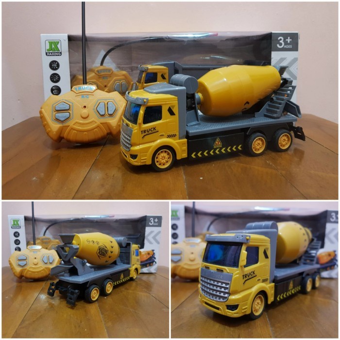 Jual MAINAN ANAK LAKI LAKI TRUCK KONTRUKSI MOLEN MESIN COR REMOTE ...