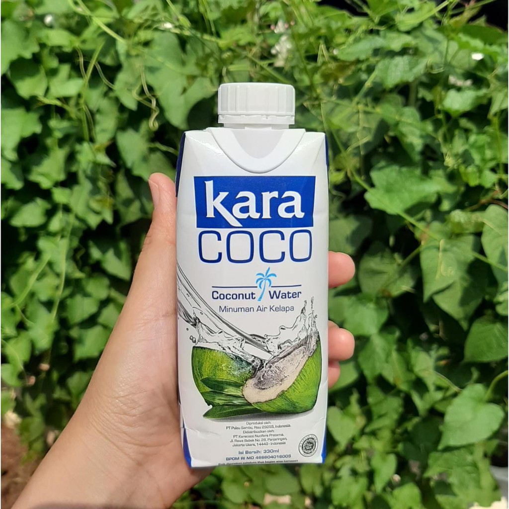 Jual Kara Coco Coconut Water dari air kelapa asli 330ml (Ed November ...