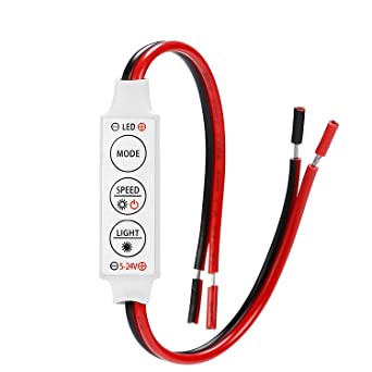 Jual DC 5V-24V LED Dimmer Controller strobo pengatur lampu LED | Shopee ...