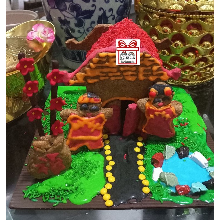 Jual Gingerbread house chinese new year | Shopee Indonesia