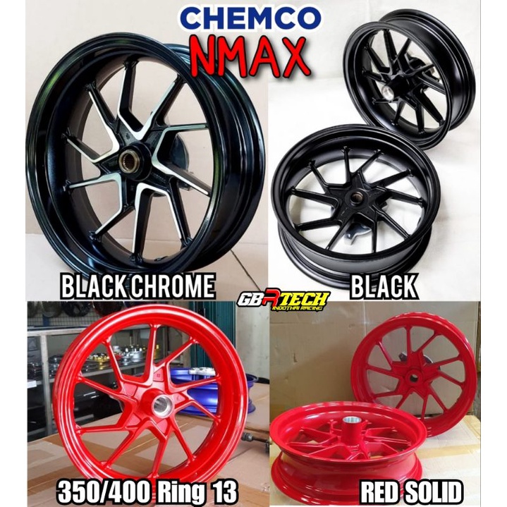 Jual VELG CHEMCO WHEEL MARS NMAX OLD dan NMAX NEW Uk 350 400 RING 13 ...