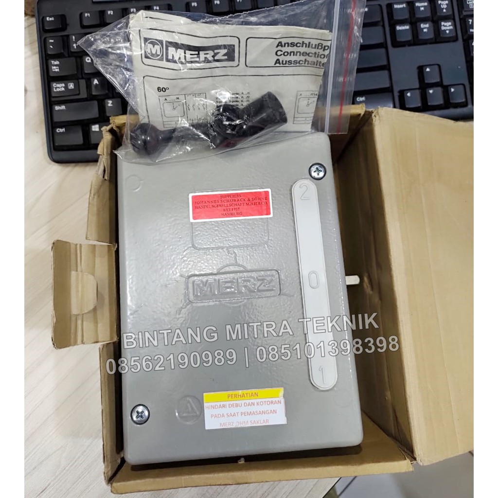 Jual MERZ CHANGEOVER SWITCH 4 POLE 63A | Shopee Indonesia