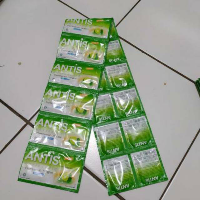 Jual ANTIS ANTI SEPTIC HAND SANITIZER KEMASAN SACHET 1 RENCENG 24 SCHT ...