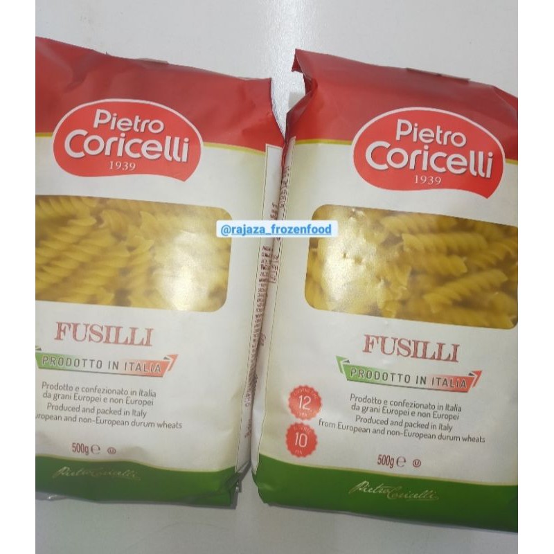 Jual PIETRO CORICELLI FUSILLI PRODOTTO IN ITALIA 500G | Shopee Indonesia