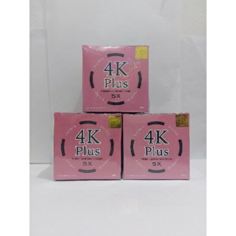 Jual skincare 4k plus, day cream 4k plus, night cream 4k plus, serum 4k ...