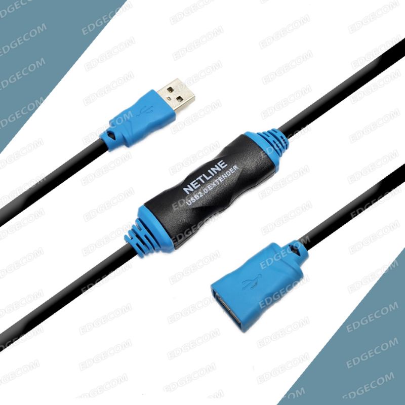 Jual NETLINE Kabel USB 2.0 / USB 3.0 Extension Aktif / Extender Active ...
