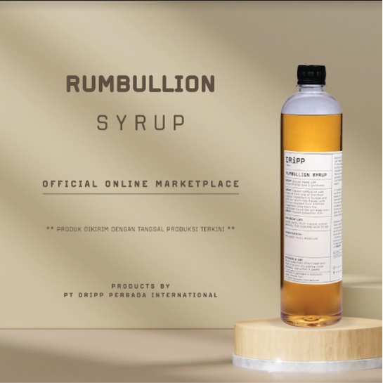 Jual DRiPP Rumbullion Syrup - Sirup Rasa Rumbullion Untuk Minuman ...
