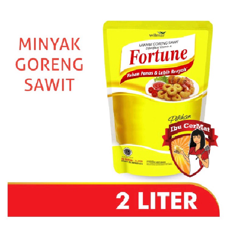 Jual (Cek Deskripsi) Fortune 2 liter Refill - Fortune 2 lIter Pouch ...