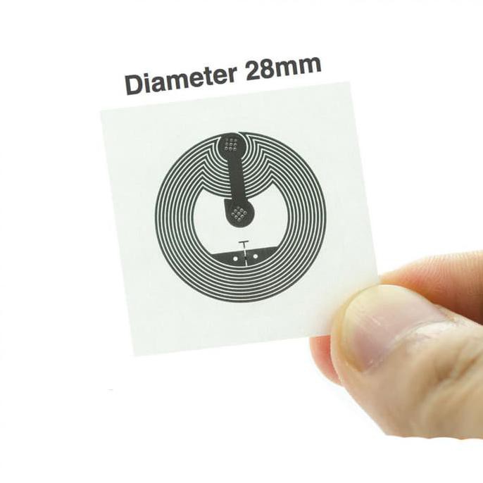 Jual Super Sale Programmable NFC Tag Sticker 1 Sticker NFC Ready Stock ...