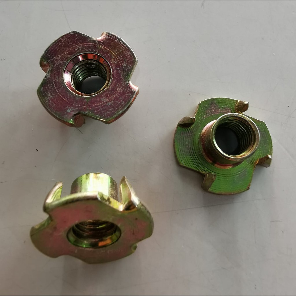 Jual MUR CAKAR / T NUT M4 M5 M6 M8 M10 (10PCS) | Shopee Indonesia