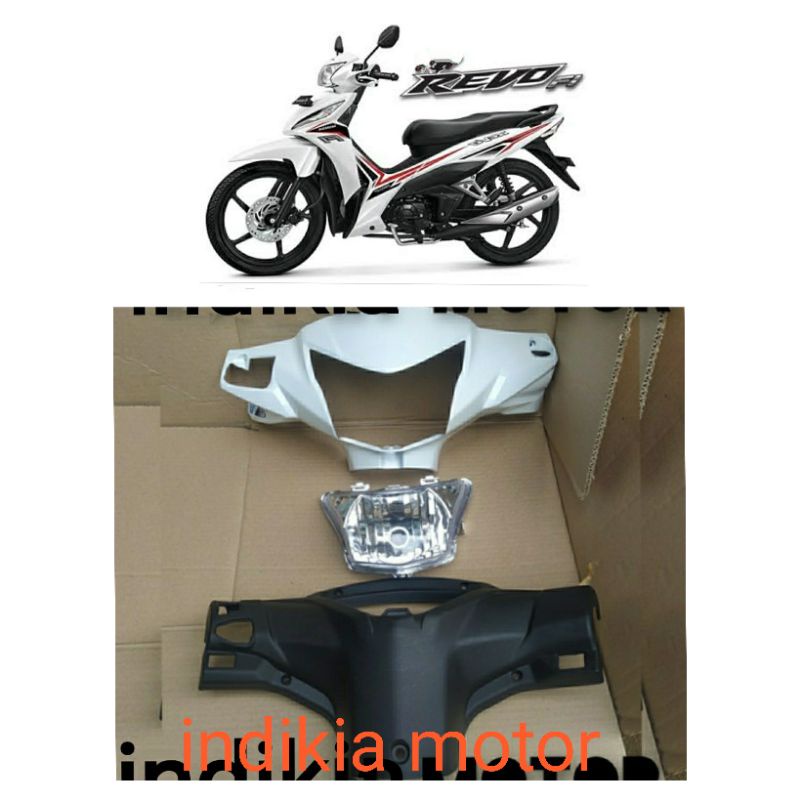 Jual batok kepala depan belakang plus lampu depan Revo fit fi Revo fi ...