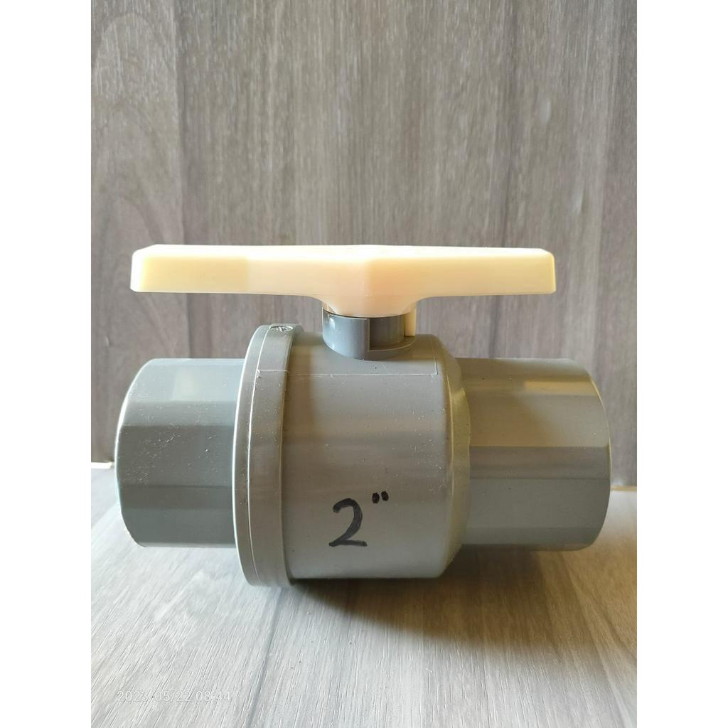 Jual stop kran 2, 2 1/2, 3 inch yuta premium PVC BALL VALVE | Shopee ...