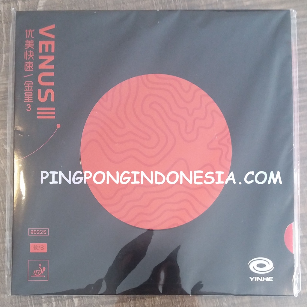 Jual Yinhe Venus III - Rubber Karet Pingpong Tenis Meja Bat Bet Venus 3 | Shopee Indonesia