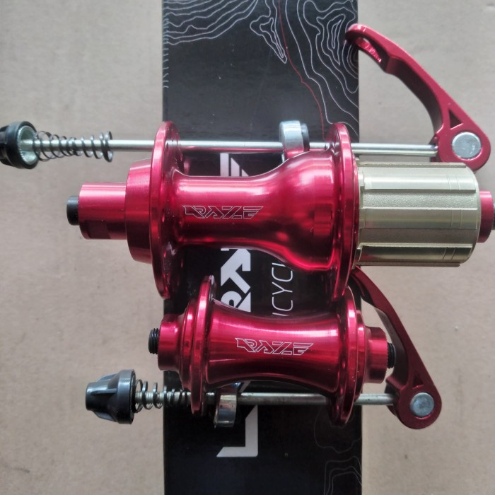 Jual Hub Freehub Raze 28H 28 Hole Vbrake V-Brake Qr Jangkrik Sepeda ...