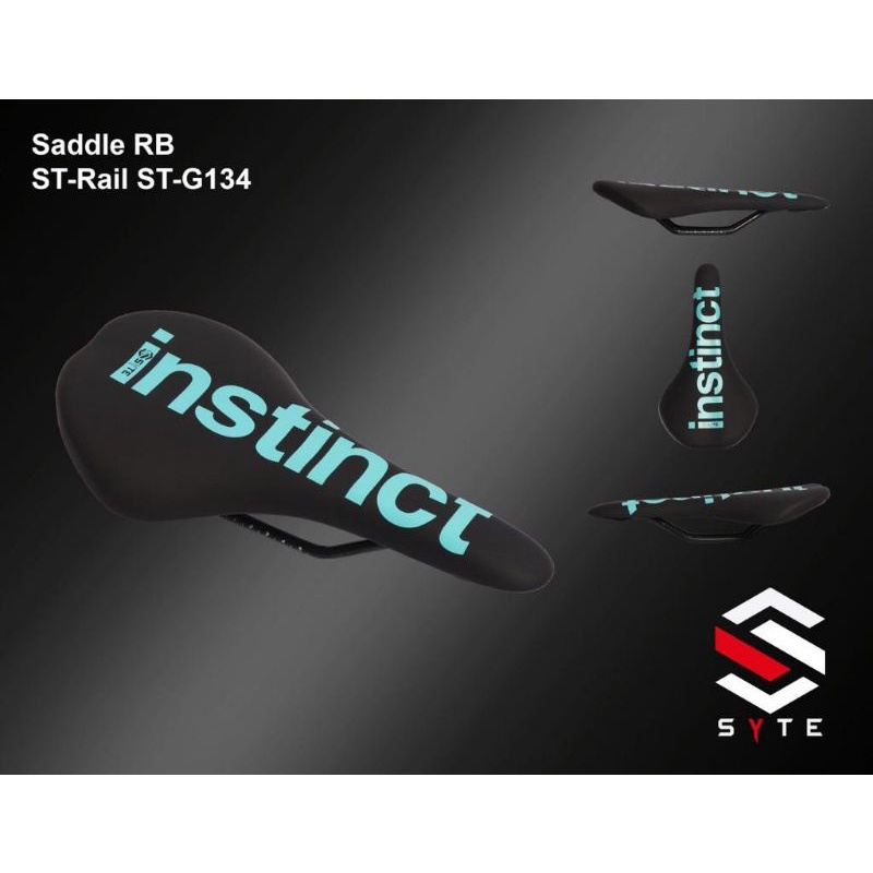 Jual Saddle Sadel Syte Instinct ST-G134 Tulisan Biru | Shopee Indonesia