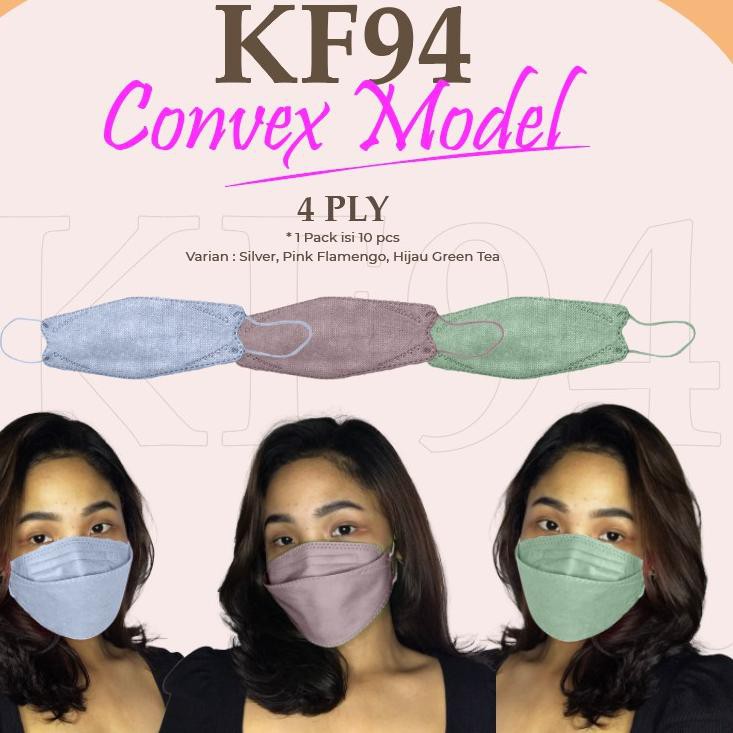 Jual STAR BRANDS Masker Korea KF94 Coklat Khaki, Hijau Army, BIru Navy ...