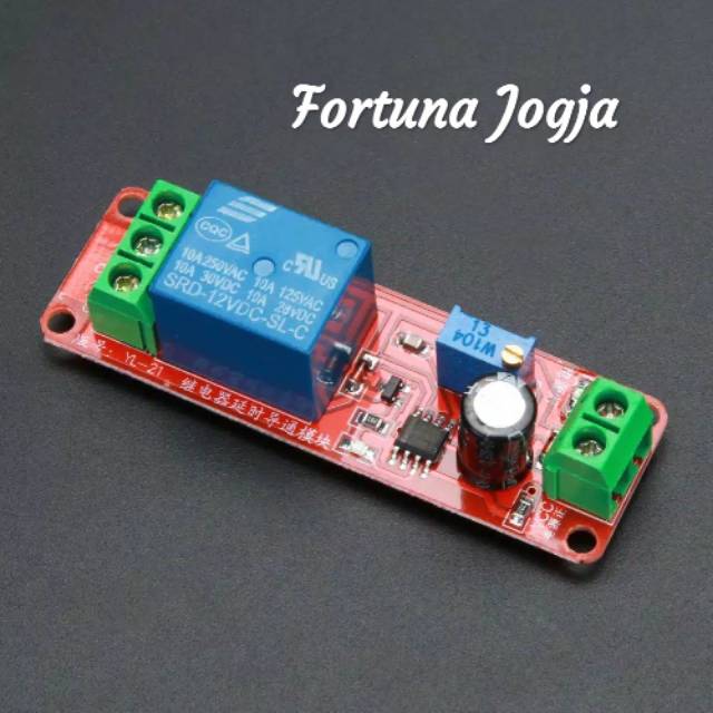 Jual Modul DC 12V Pull Delay Timer NE555 Switch Relay Adjustable Module ...