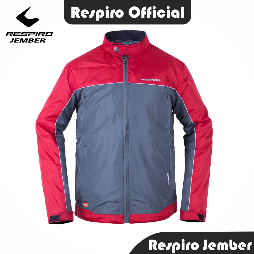 Jual JAKET MOTOR PRIA RESPIRO AEROVENT ORIGINAL - RED URBAN CHIC ...