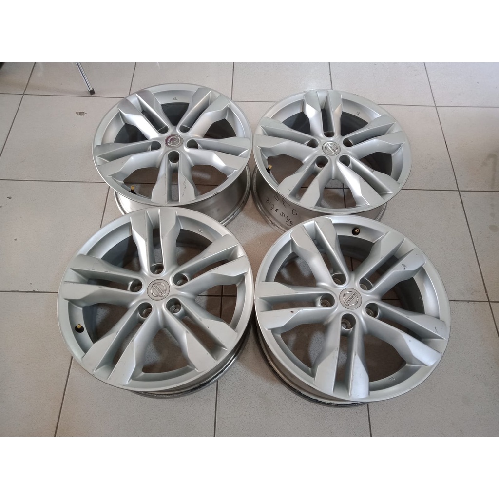 Jual Velg Bekas Ori Copotan Mobil Nissan X-TRAIL RING 17 Hole 5X114,3 ...