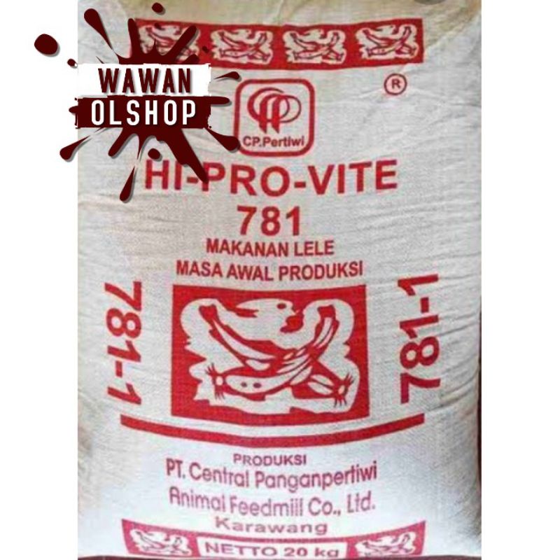 Jual HIPROVIT 781-1 pelet apung ikan lele nila gurami 500g | Shopee ...