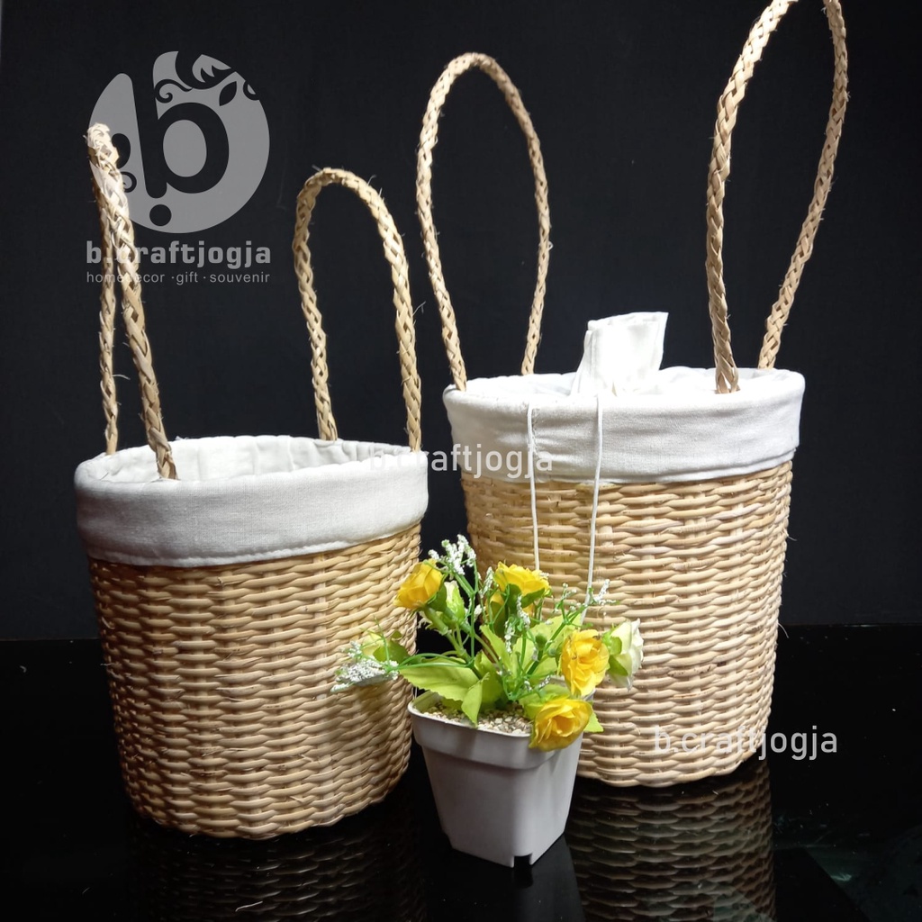 Jual Keranjang Hampers Anyaman Rotan Cantik | Shopee Indonesia