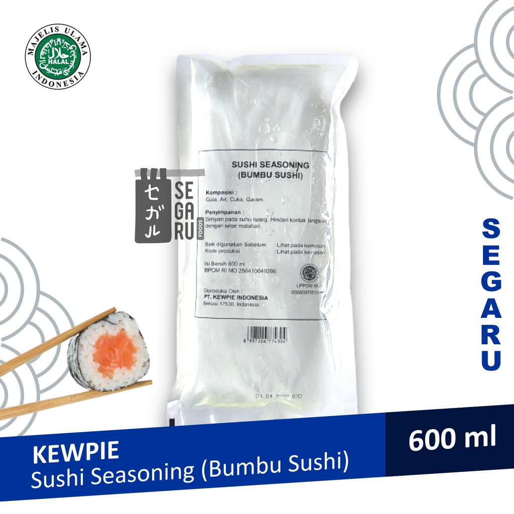 Jual KEWPIE Sushi Seasoning | Bumbu Sushi Vinegar | Cuka Sushi Halal ...