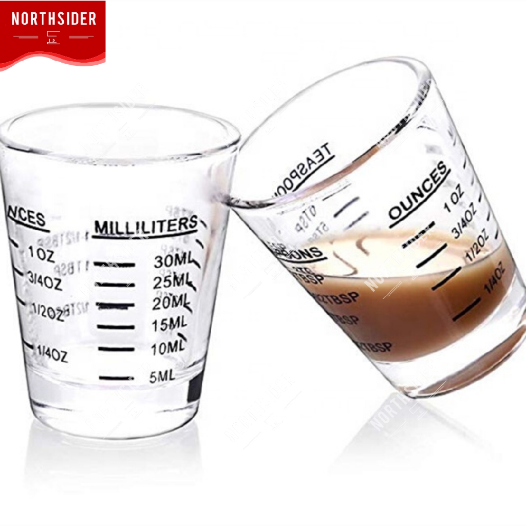 Jual ESPRESSO SHOT GLASS - GELAS UKUR KOPI - SLOKI | Shopee Indonesia