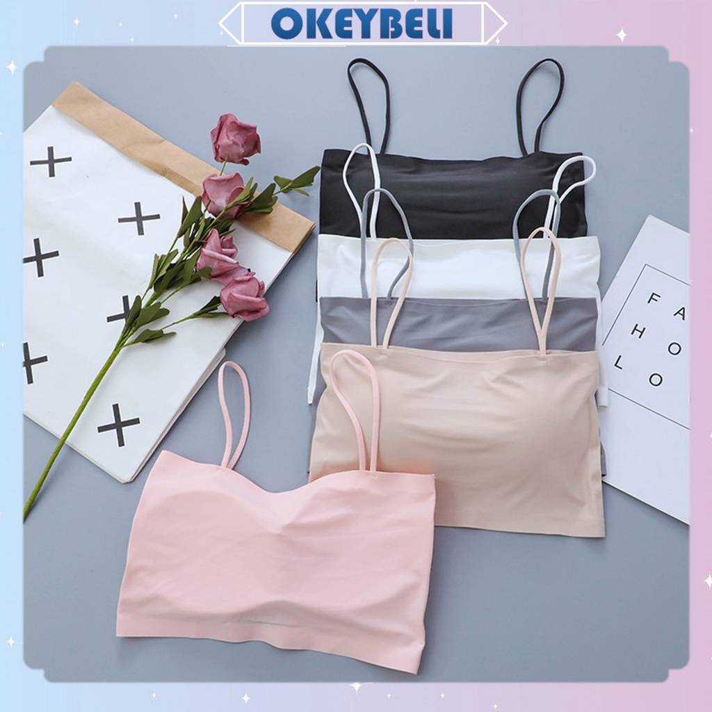 Jual •OKEY BELI•BR734 BH Bra Wanita Model Seamless Bahan Ice Silk BH ...