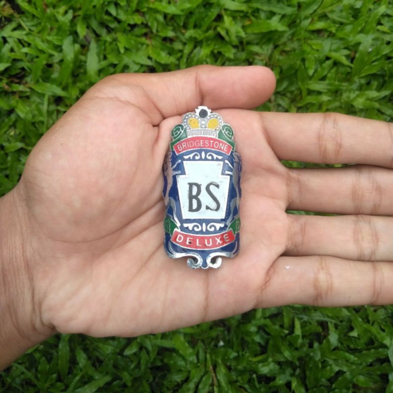 Jual Emblem Sepeda Bridgestone Deluxe Custom | Shopee Indonesia