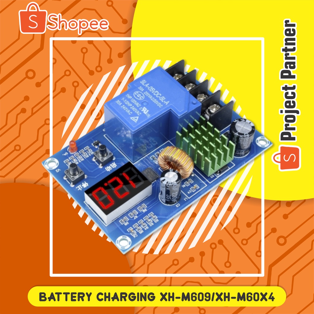 Jual Battery Charging XH-M609/XH-M604 Low Voltage Disconnect Baterai ...