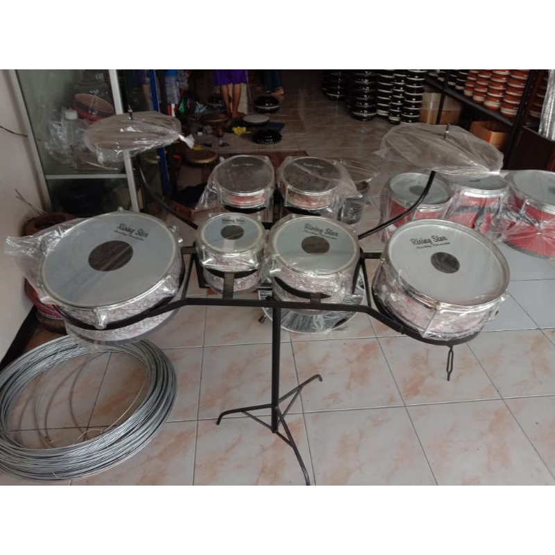 Jual TRIPOK ANGKLUNG/CALUNG KOMPLIT PAKE STAND | Shopee Indonesia