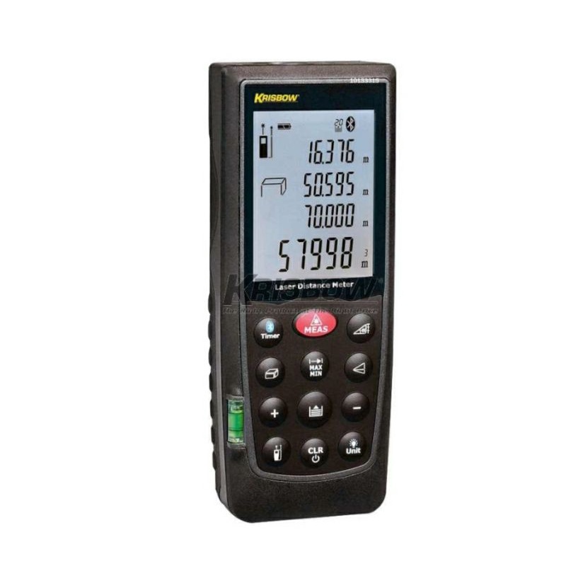 Jual KRISBOW Meteran Laser Pro 150 M / LASER DISTANCE METER 150M PRO ...