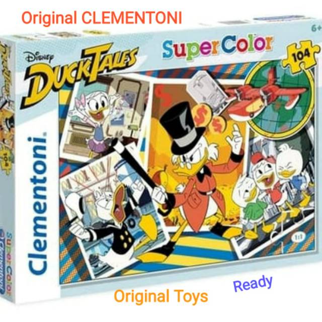 Jual Puzzle Donald Duck CLEMENTONI Disney DUCKTALES - 104 pcs | Shopee ...