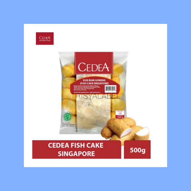 Jual 500gr Fish Cake ala Singapore Cedea / Kue Ikan | Frozen Food ...