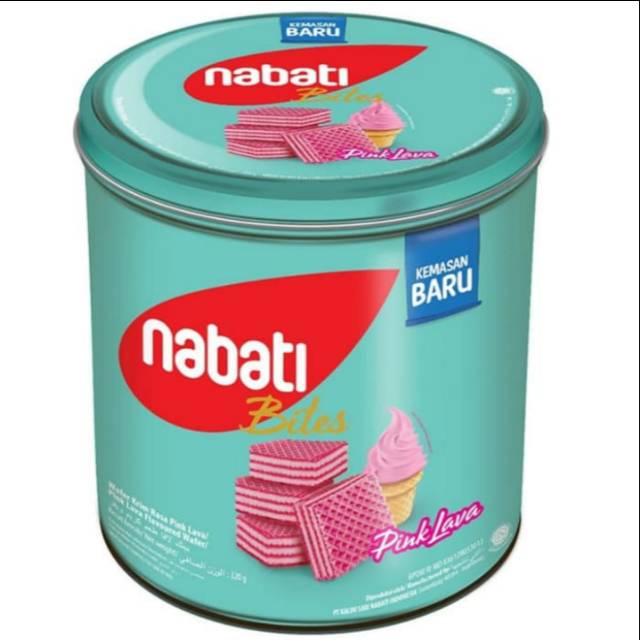 Jual NABATI WAFER KALENG PINK LAVA 350 GR | Shopee Indonesia