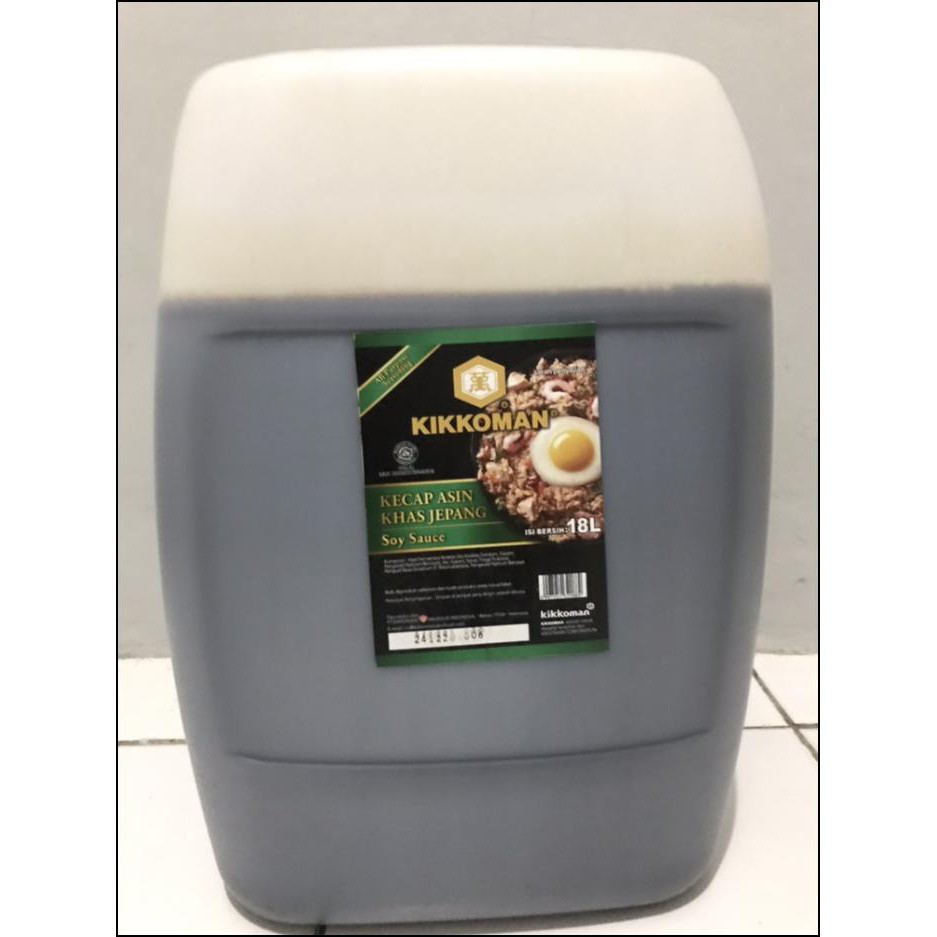 Jual KIKKOMAN SOY SAUCE ALL PURPOSE HALAL - KECAP ASIN KHAS JEPANG 18L ...