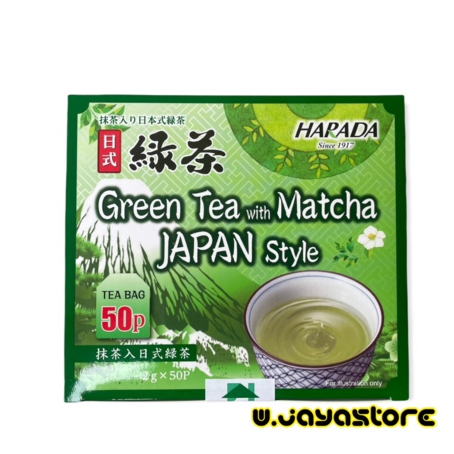 Jual Harada Green Tea with Matcha Japan Style | Shopee Indonesia