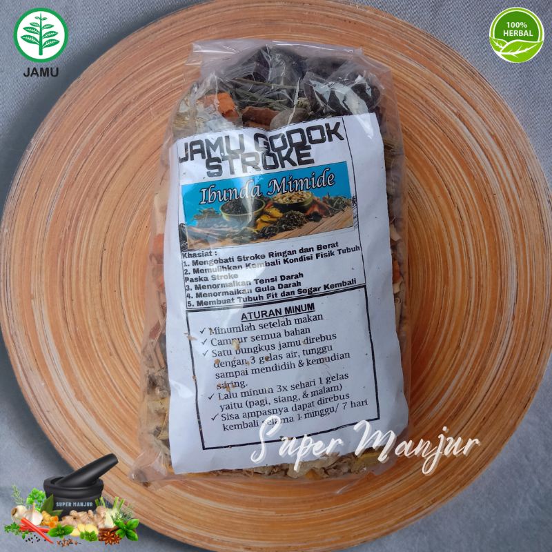 Jual JAMU GODOK STROKE / OBAT HERBAL STROKE 250 gr | Shopee Indonesia