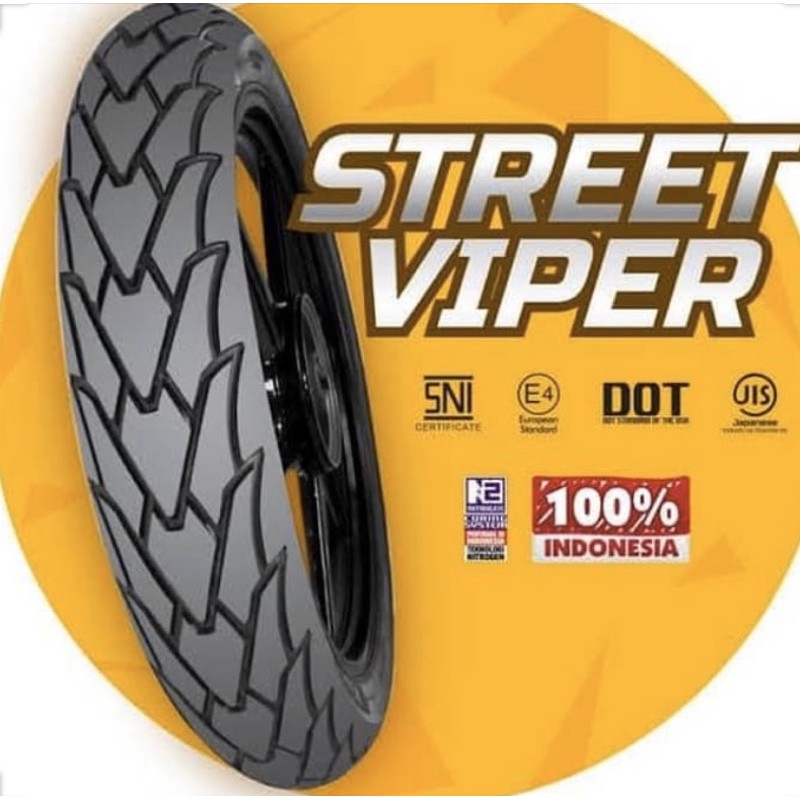 Jual Ban Motor MIZZLE Street Viper 90/90 Ring 14 Tubeless | Shopee ...